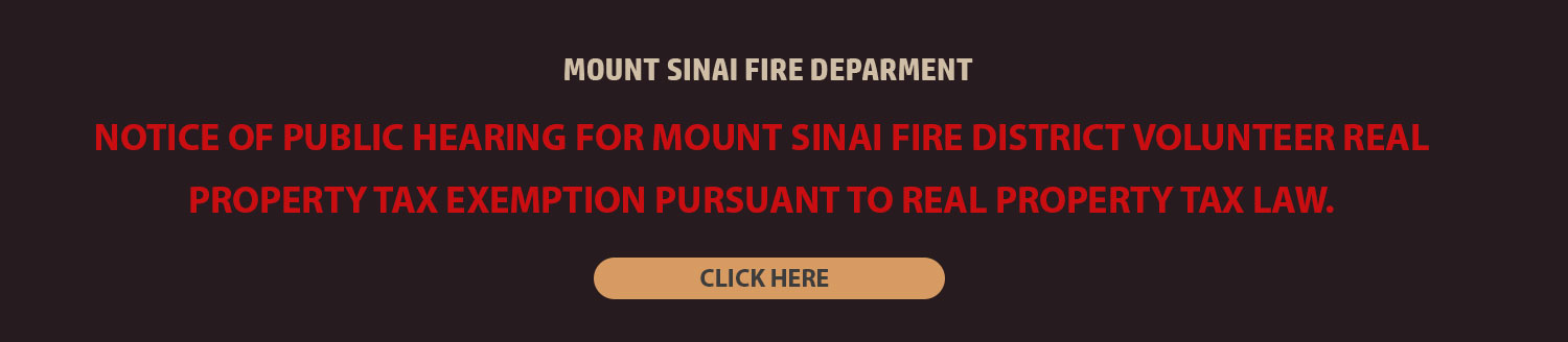 MOUNT SINAI FIRE DEPARTMENT | Suffolk County Long Island